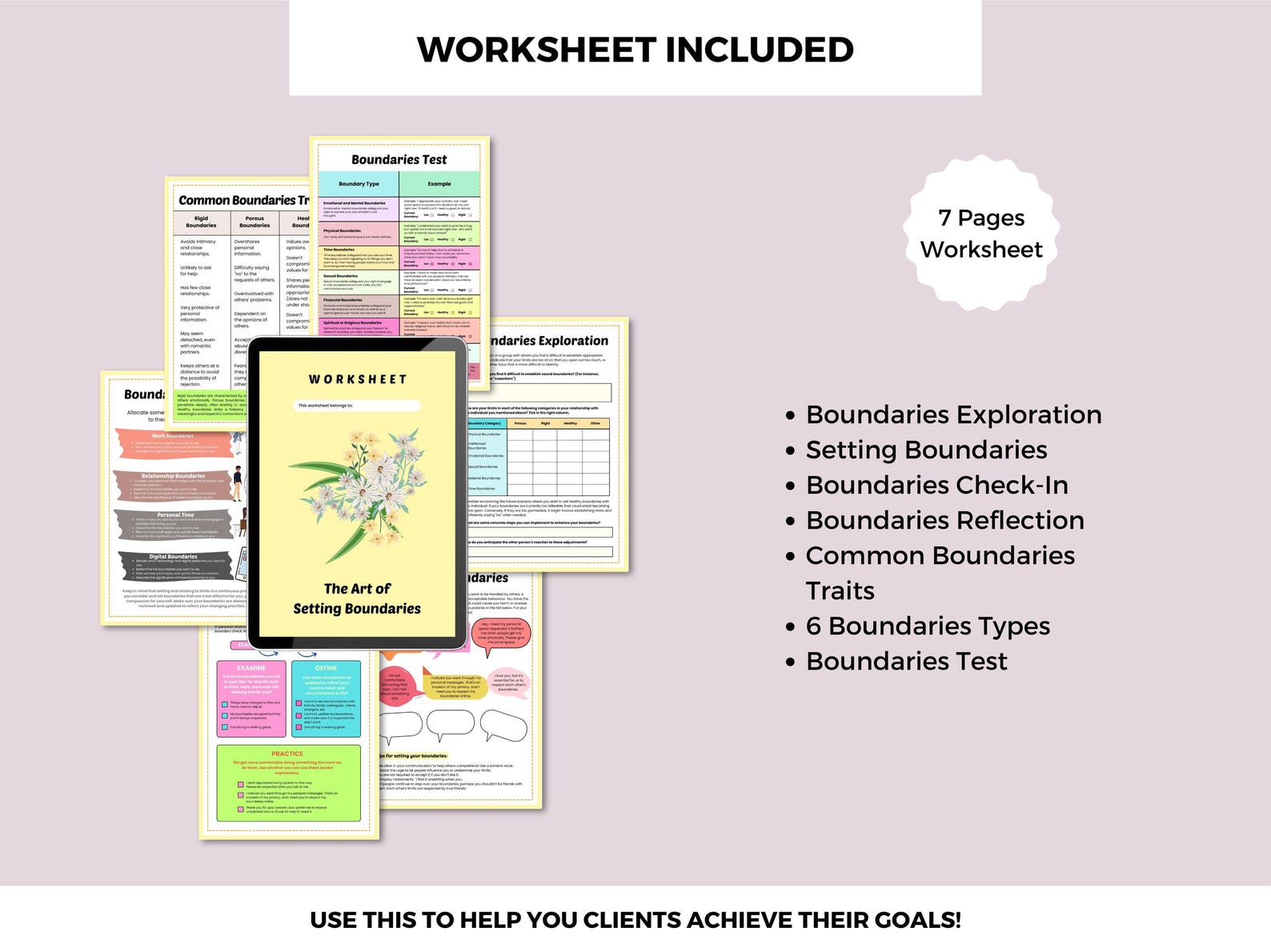 The Art of Boundary-setting Done for You Brandable Coaching Bundle for Life Coaches,content for ...