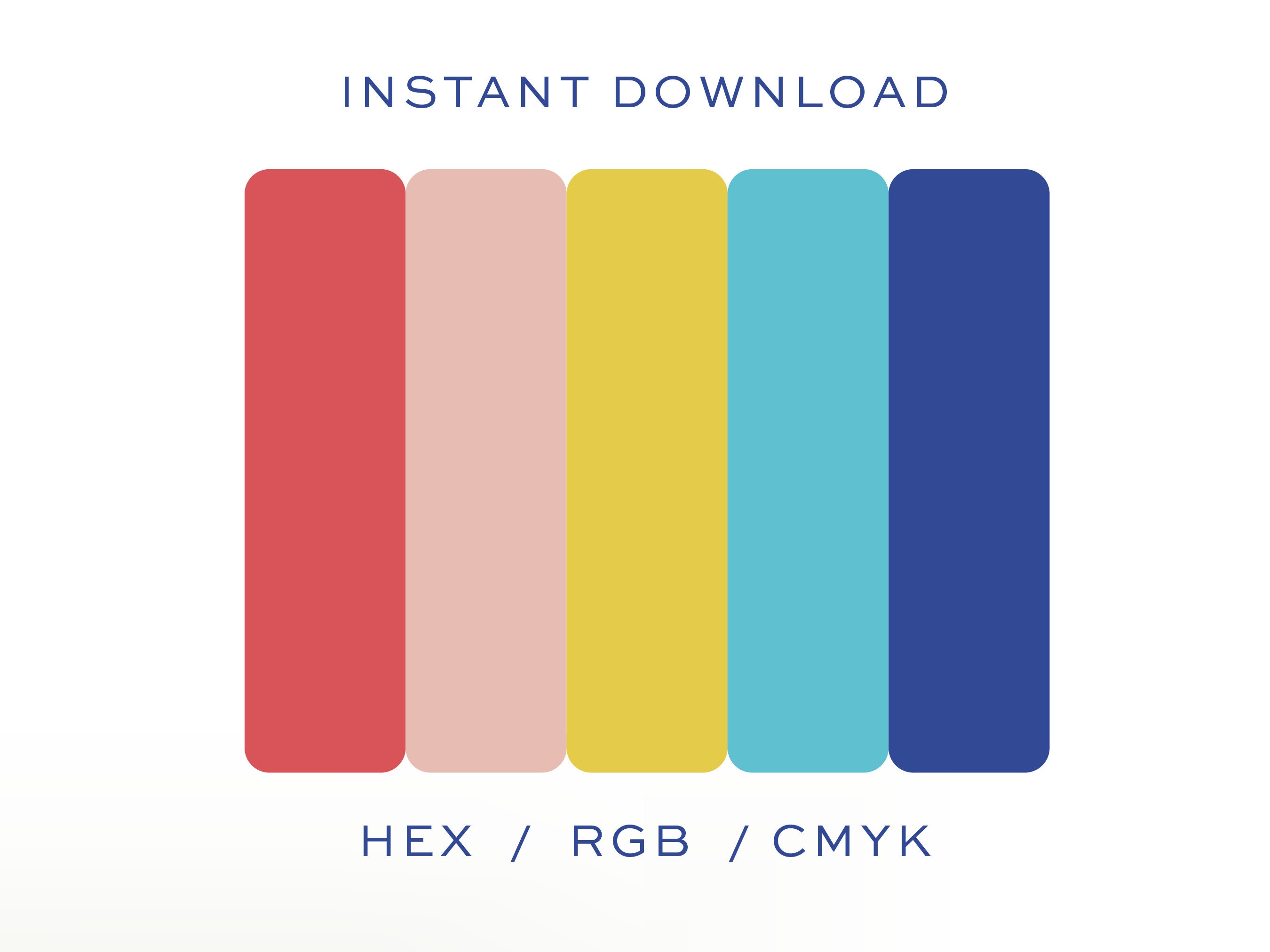 Color Palette for Website, Brand Palette, Color Palette Hex Codes ...