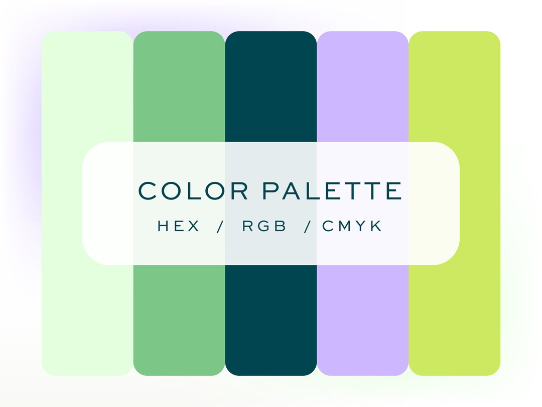 Color Palette for Website, Brand Palette, Color Palette Hex Codes ...