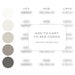Greige Color Palette for Website, Brand Palette, Color Palette Hex ...