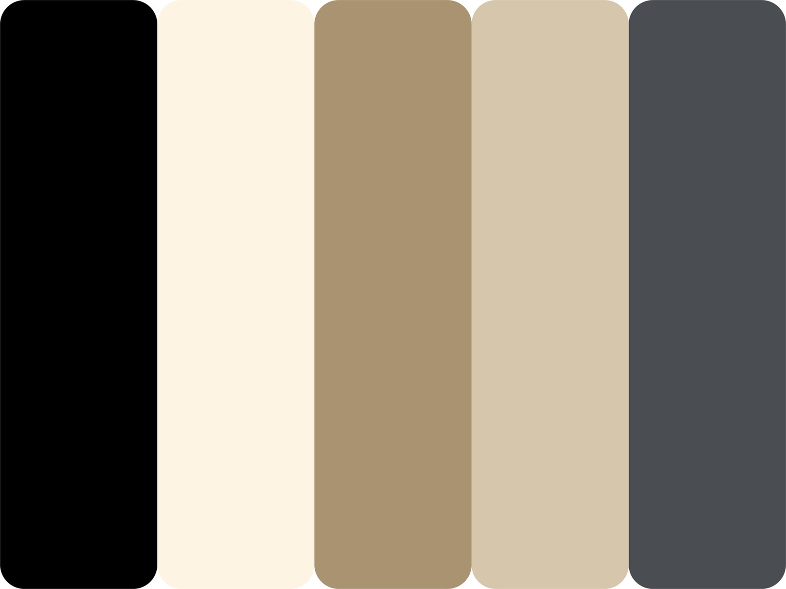 Elegant Color Palette for Website, Brand Palette, Color Palette Hex ...