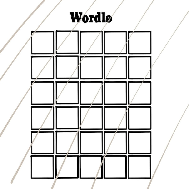 Blank Wordle Svg - Etsy