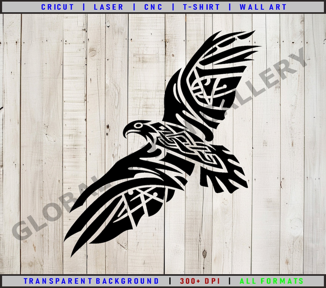 Celtic Eagle SVG, Eagle SVG, Celtic SVG, Celtic Tattoo, Digital ...