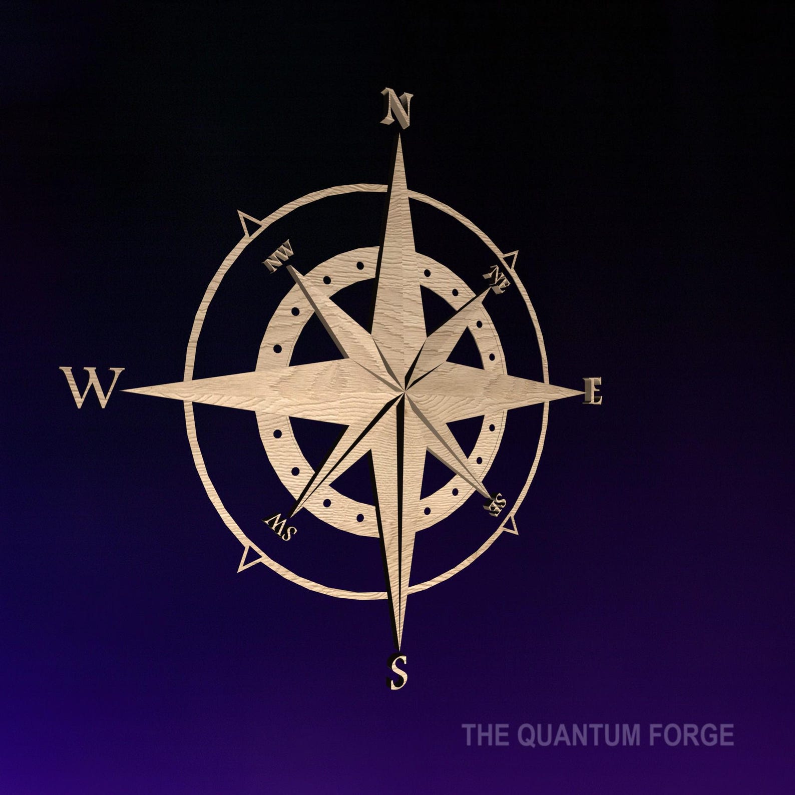 Compass STL | 3D CNC STL File | Digital Download | Vcarve Aspire Artcam ...