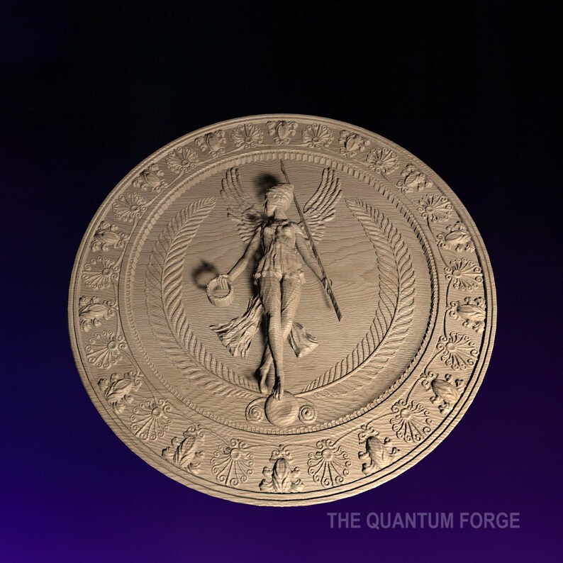 Goddess STL | 3D CNC STL File | Digital Download | Vcarve Aspire Artcam ...