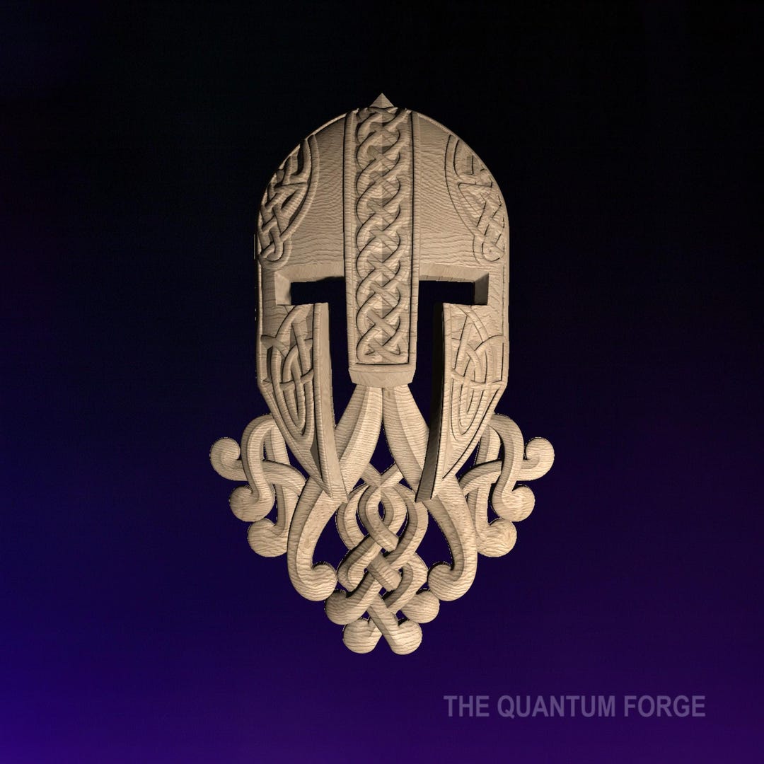 Viking Helm STL | 3D CNC STL File | Digital Download | Vcarve Aspire ...