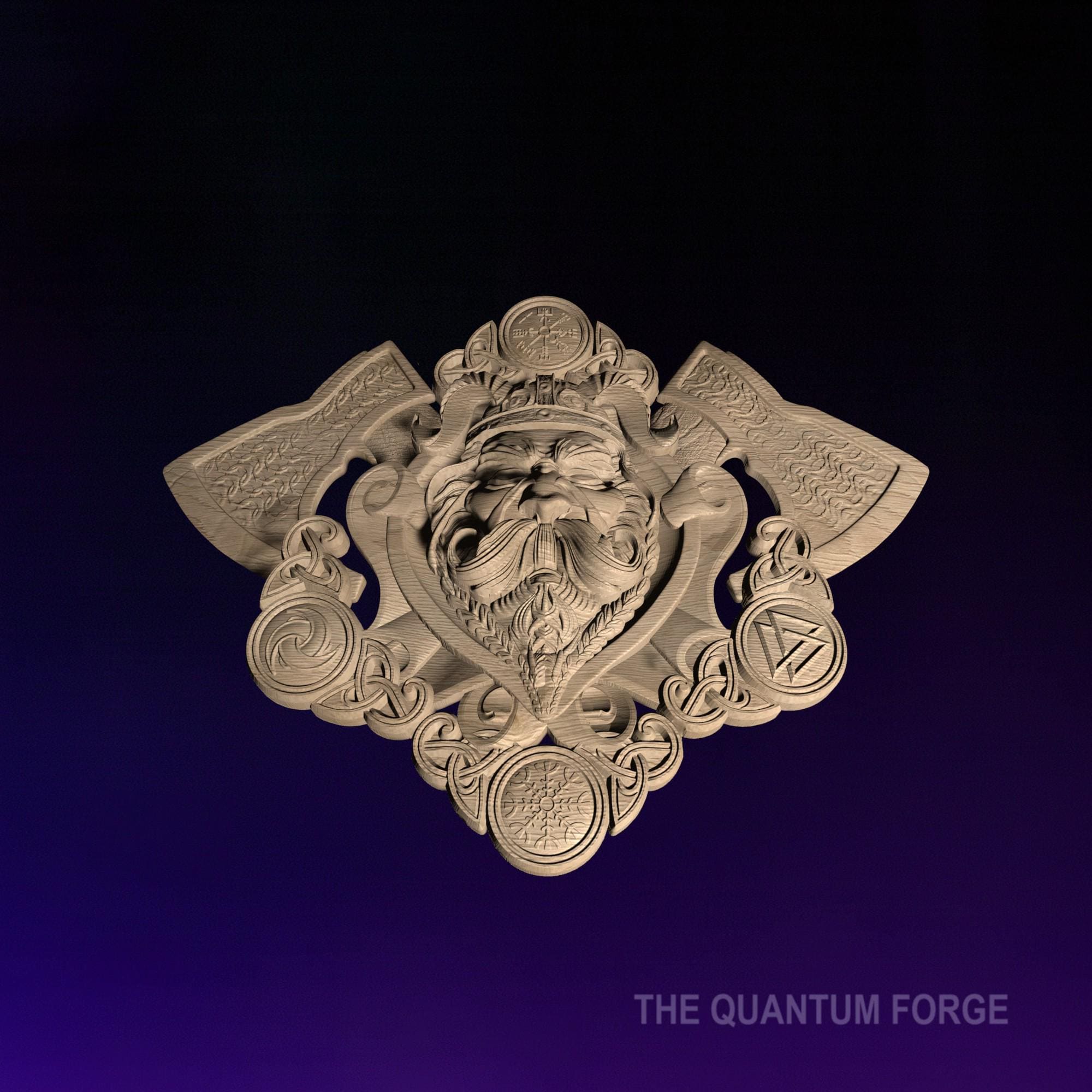 Viking Axe STL 3D CNC STL File Digital Download Vcarve Aspire Artcam ...