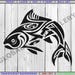 Celtic Salmon SVG | Salmon DXF | Cricut Cut File | Celtic Knot Art ...
