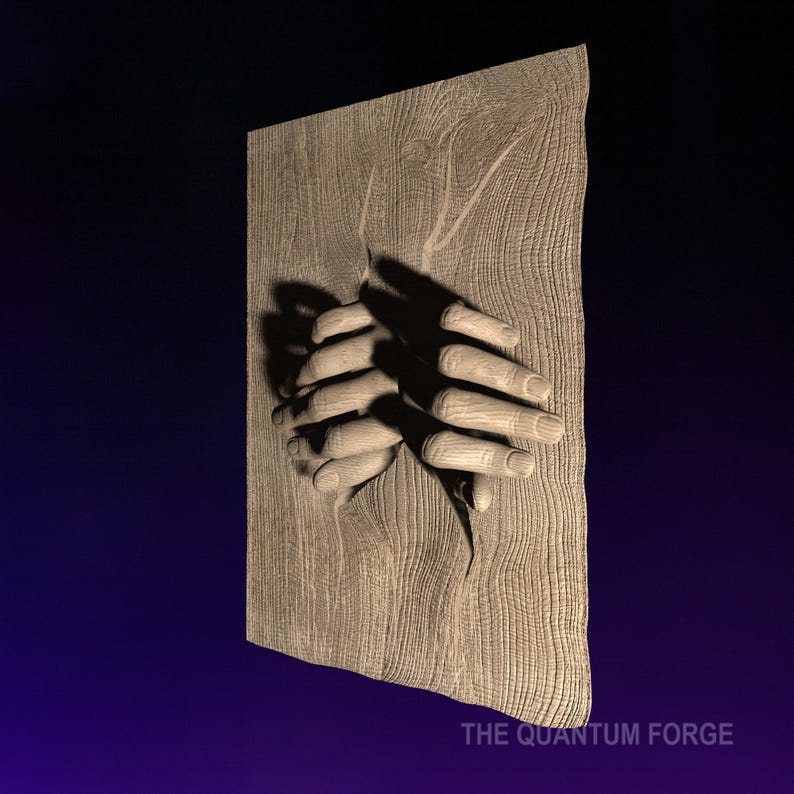 Open Hands STL | 3D CNC STL File | Digital Download | Vcarve Aspire ...