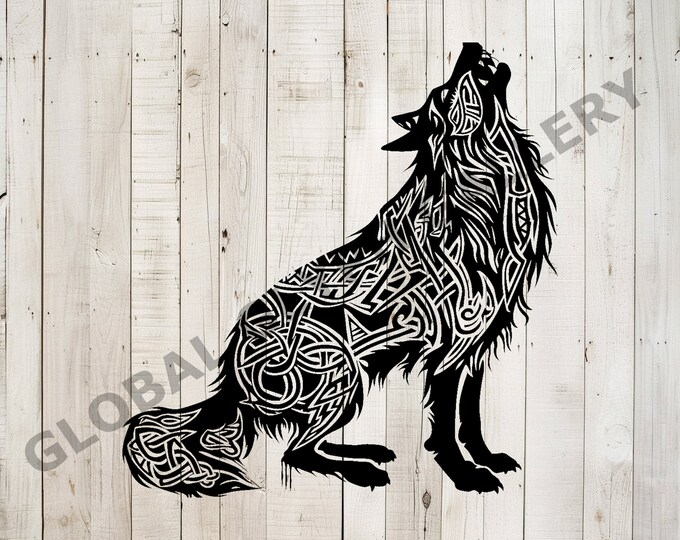 Celtic Wolf SVG - Etsy Canada