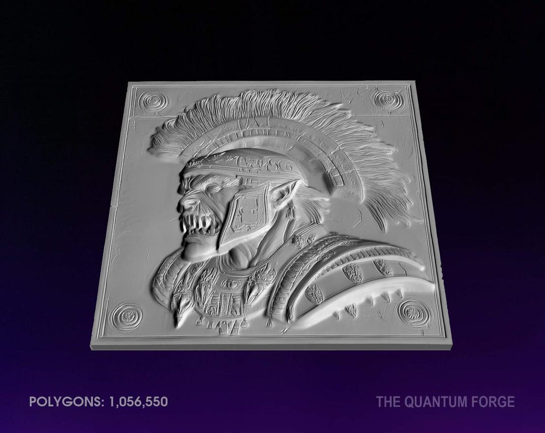 Demonic Centurion STL 3D CNC STL File Digital Download 3D Printer Model ...