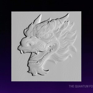 Chinese Dragon STL 3D CNC STL File Digital Download 3D Printer Model ...