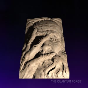 Old Man STL | 3D CNC STL File | Digital Download | Vcarve Aspire Artcam ...