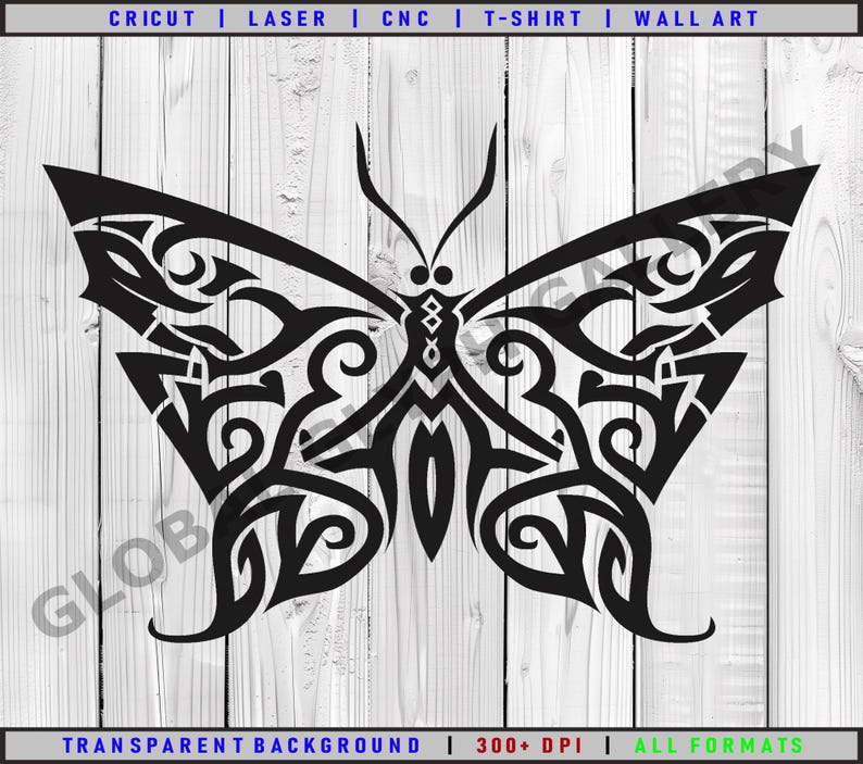 Celtic Butterfly SVG Butterfly Knot DXF Cricut Cut File Celtic Art ...