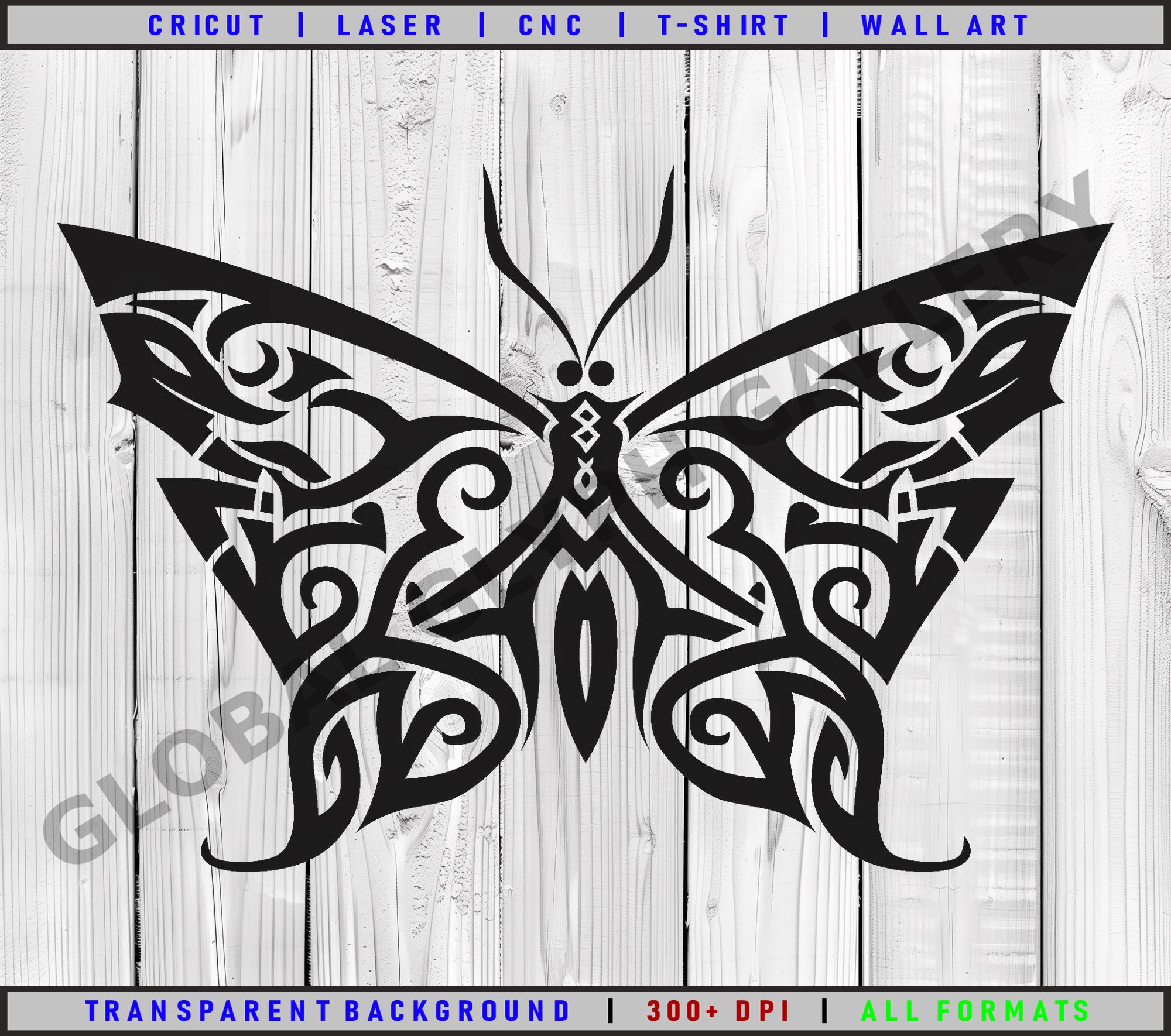 Celtic Butterfly SVG | Butterfly Knot DXF | Cricut Cut File | Celtic ...