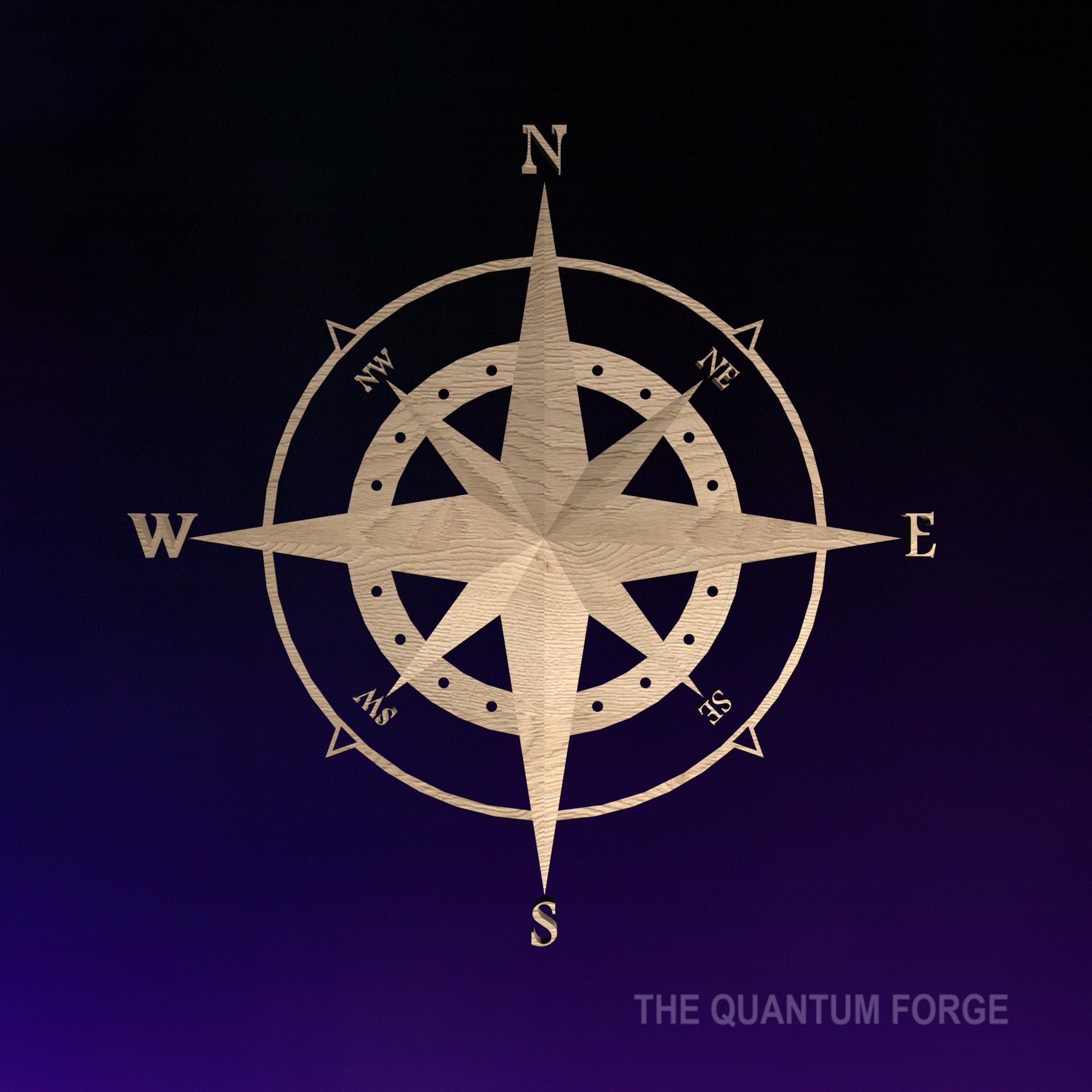 Compass STL | 3D CNC STL File | Digital Download | Vcarve Aspire Artcam ...