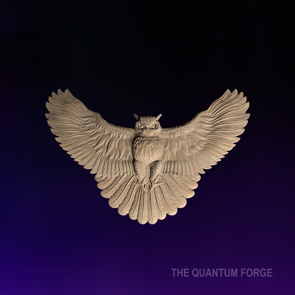 Owl STL | 3D CNC STL File | Digital Download | Vcarve Aspire Artcam ...