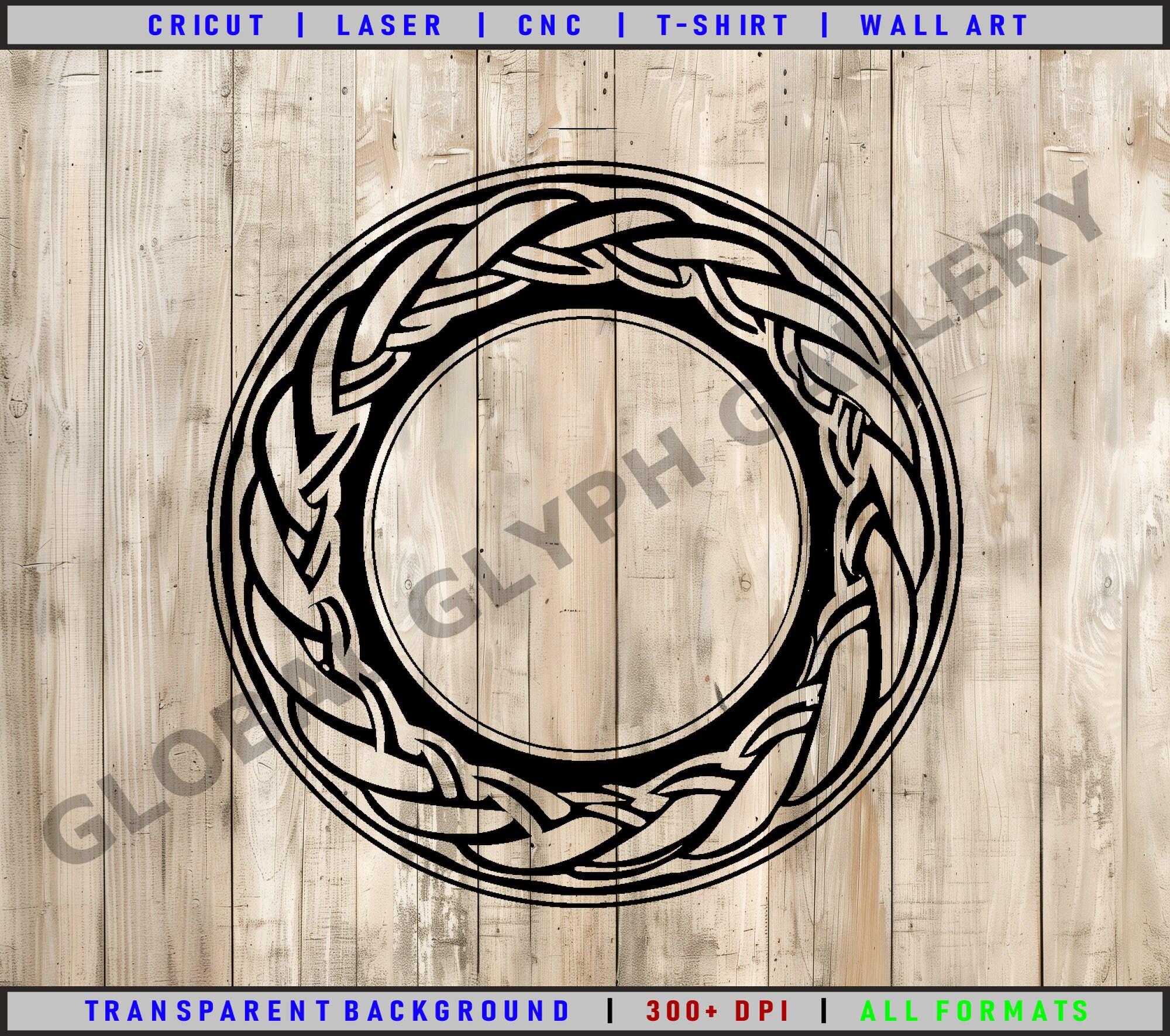 Celtic Ring Knot SVG, Set 4, Celtic Art Circle, Digital Artwork, Cricut ...