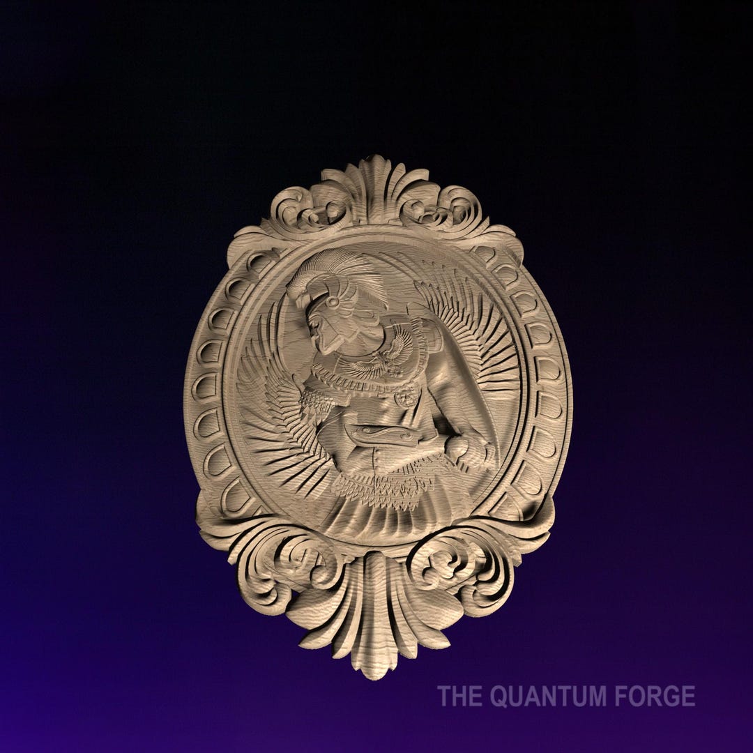 Centurion STL | 3D CNC STL File | Digital Download | Vcarve Aspire ...