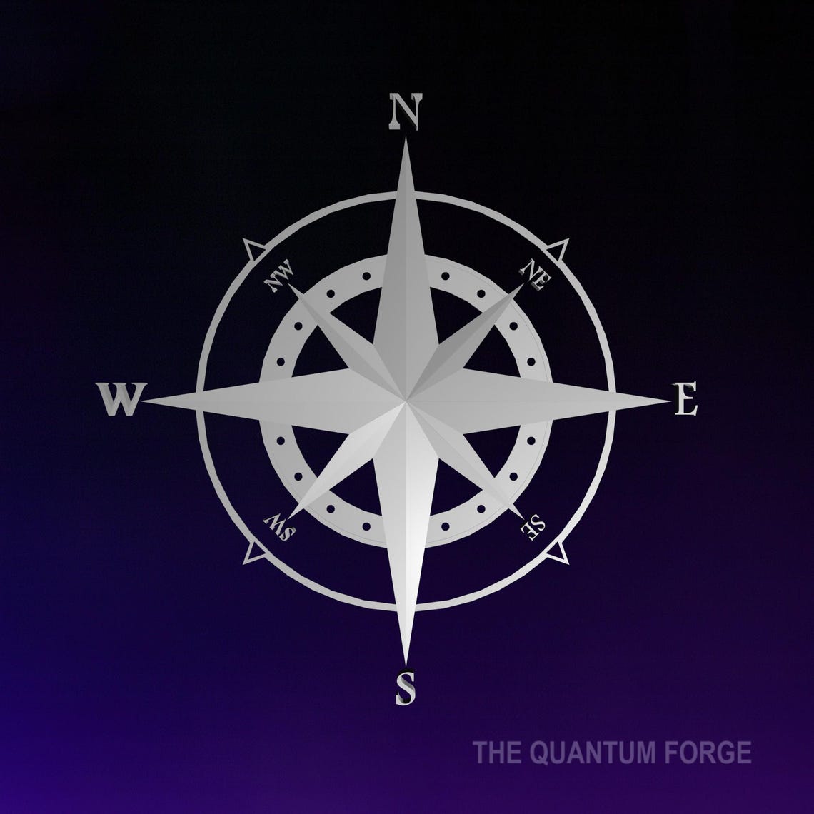 Compass STL | 3D CNC STL File | Digital Download | Vcarve Aspire Artcam ...