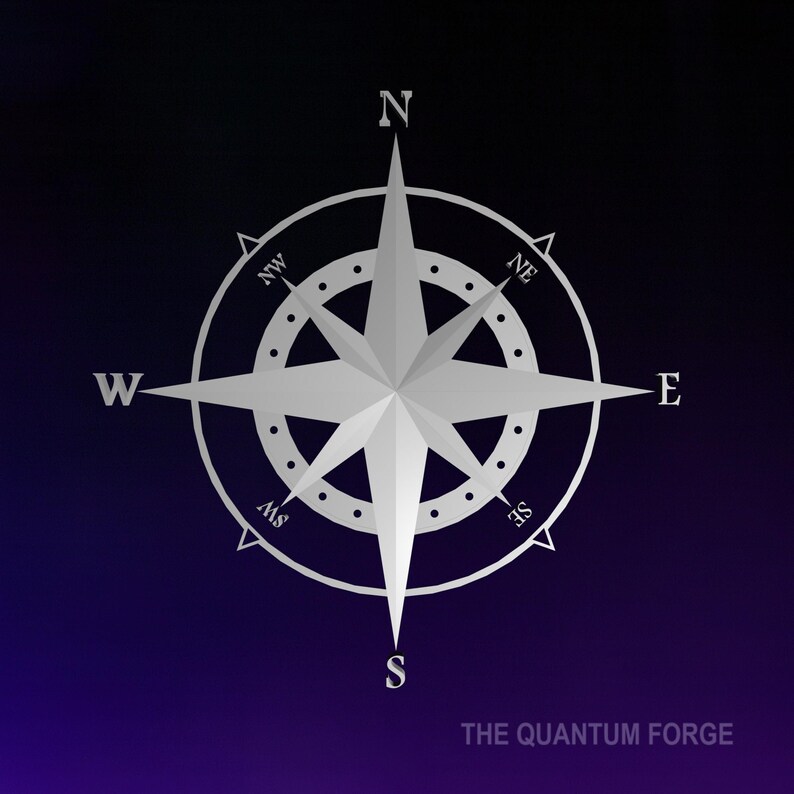 Compass STL | 3D CNC STL File | Digital Download | Vcarve Aspire Artcam Cut3d Carbide Fusion 360 ...