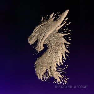 Dragon STL 3D CNC STL File Digital Download Vcarve Aspire Artcam Cut3d ...