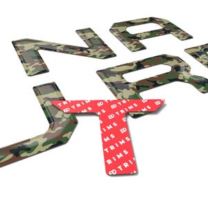 Domed 3D Raised Letters Inserts Compatible With TUNDRA 2022-2024 (FRONT ...