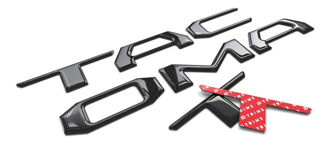 3D Domed Raised Letters Inserts Compatible With Tacoma 2016-2023 ...