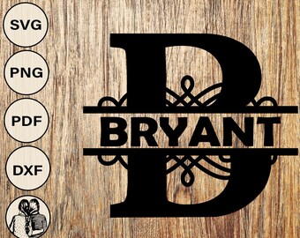 Split B Svg - Etsy UK