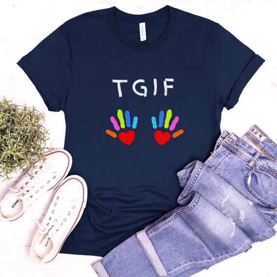 TGIF Teacher Shirt TGIF Teacher Friyay Teacher Shirts - Etsy