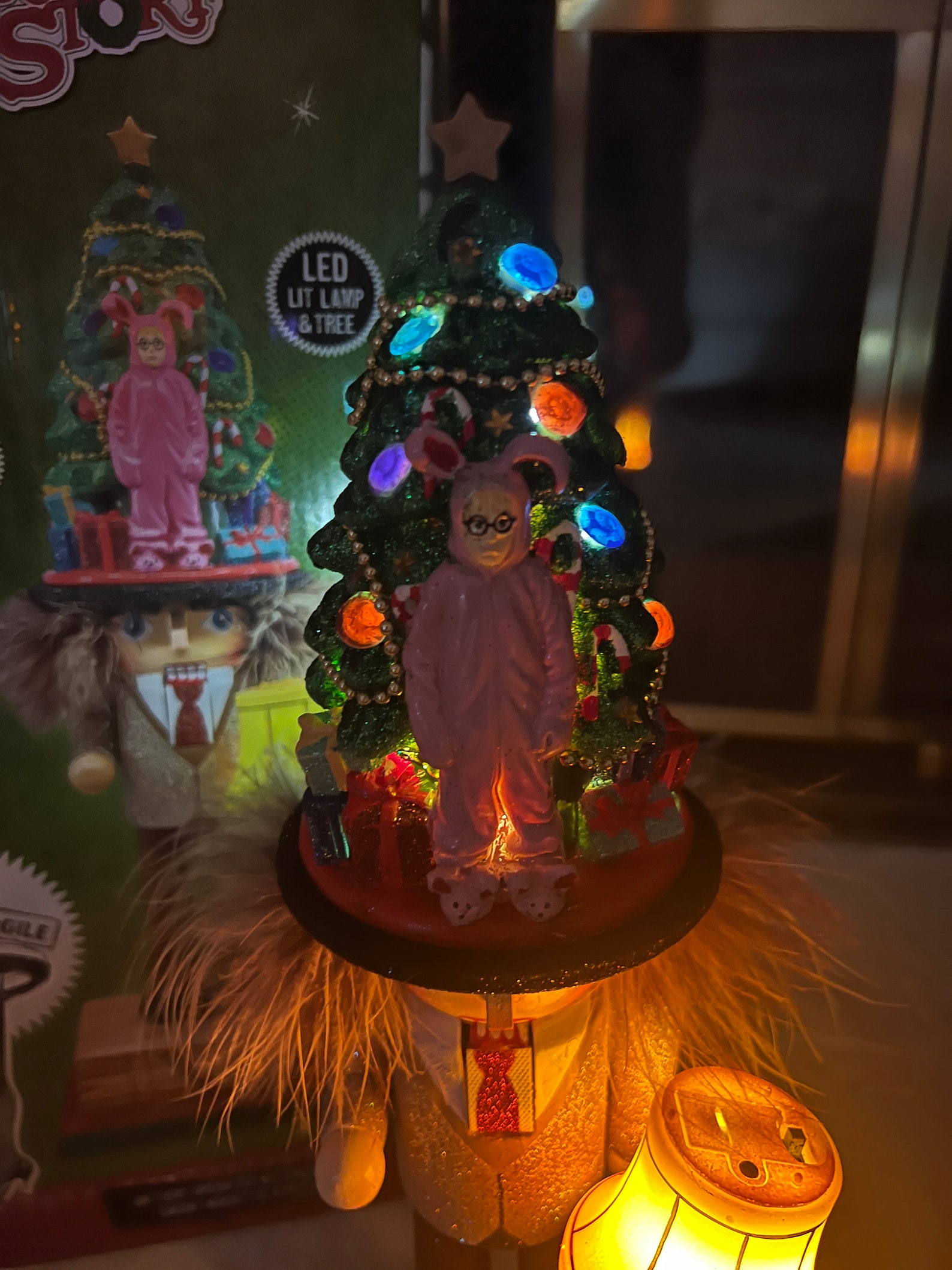 Super Fun Light up 15 A Christmas Story Kurt Adler Ralphie Leg Lamp ...