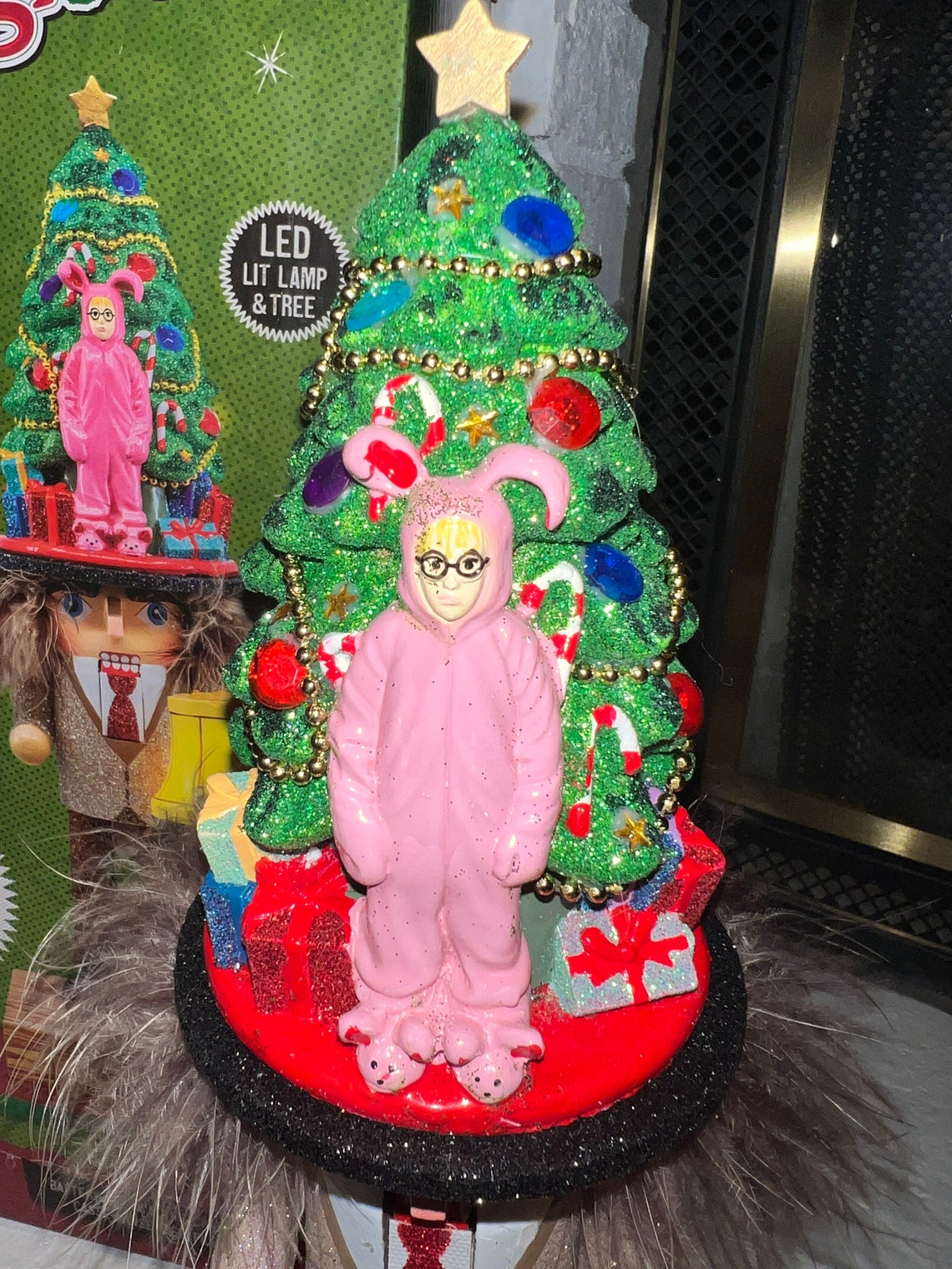 Super Fun Light up 15 A Christmas Story Kurt Adler Ralphie Leg Lamp ...