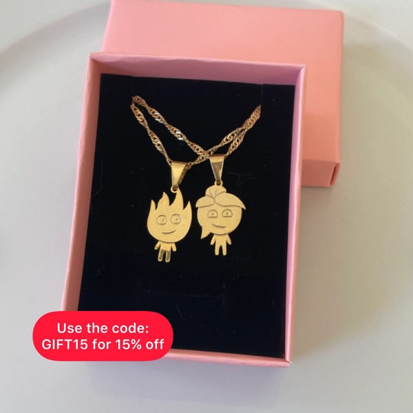 Matching Necklaces for Best Friends - Etsy