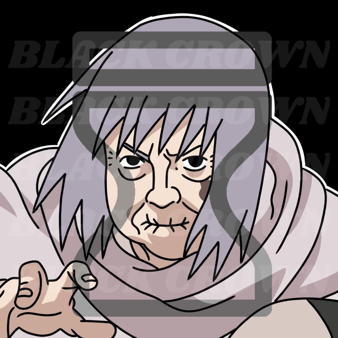 Naruto Shippuden | Granny Chiyo | Anime Poster | Manga Art Print ...
