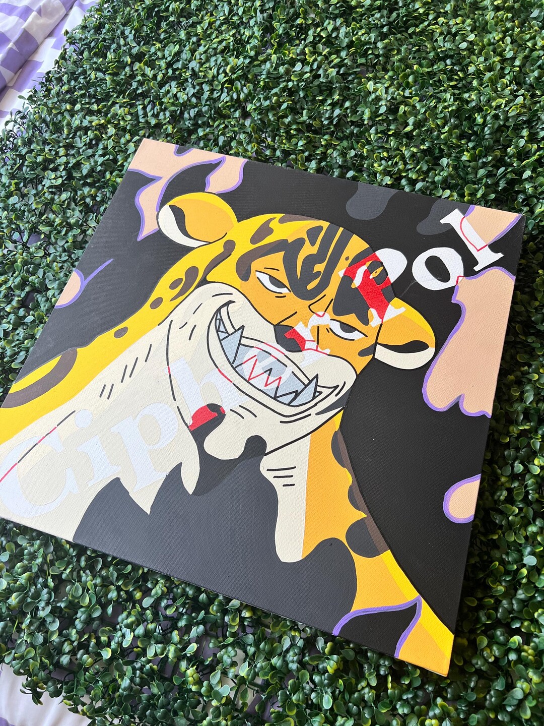 One Piece Wall Art: Awakened Rob Lucci Wanted Poster - Etsy