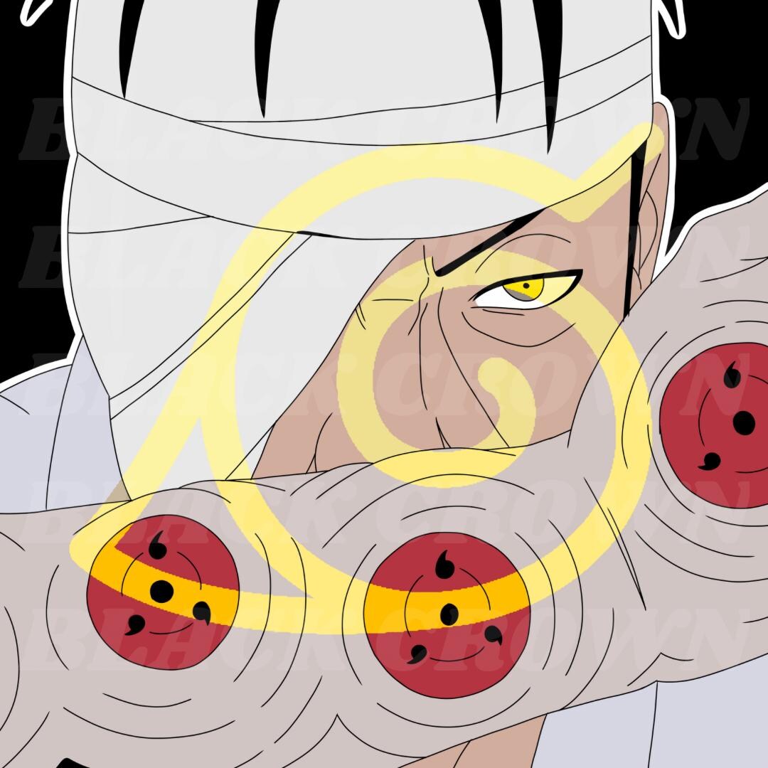 Naruto Shippuden | Danzo | Anime Poster | Manga Art Print | Danzo ...