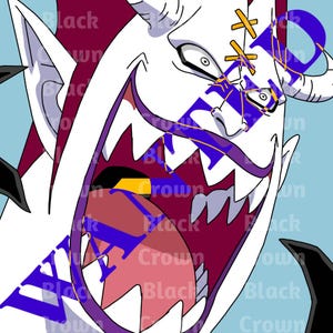 One Piece: Gecko Moria Wanted Poster - Etsy