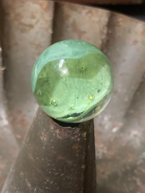 Collectible Glass large *must see* Vintage Glass Marble Art ...