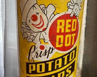 Potato Chip Can | Etsy