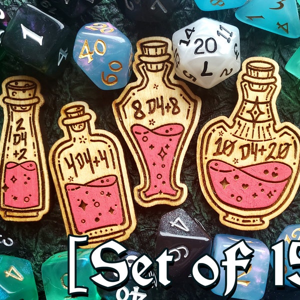 Dnd Health Potion Token - Etsy
