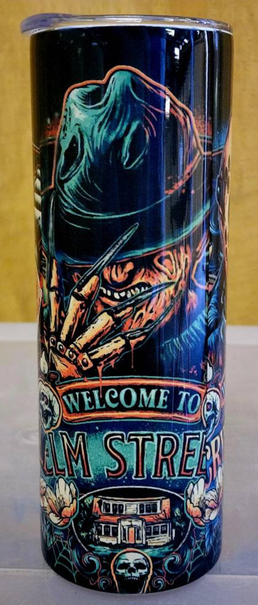 20 Oz Horror Movie Characters Tumber - Etsy