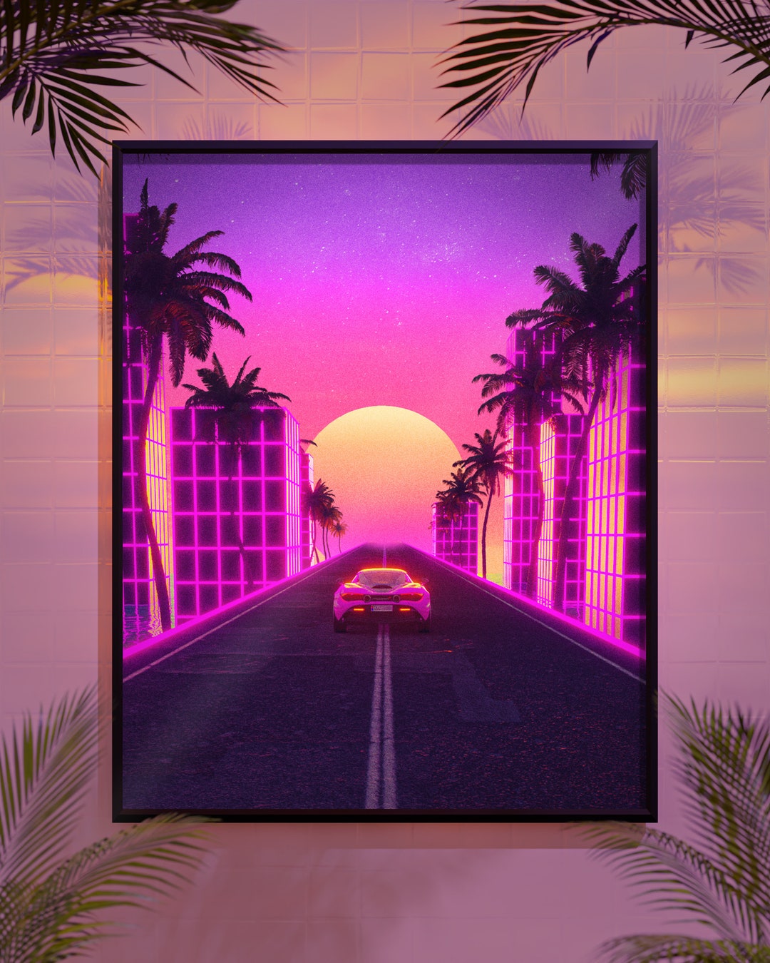 New Home 235 // Vaporwave Synthwave Retrowave Liminal - Etsy