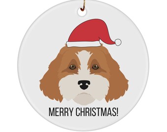 Cavapoo Christmas Ornament - Etsy