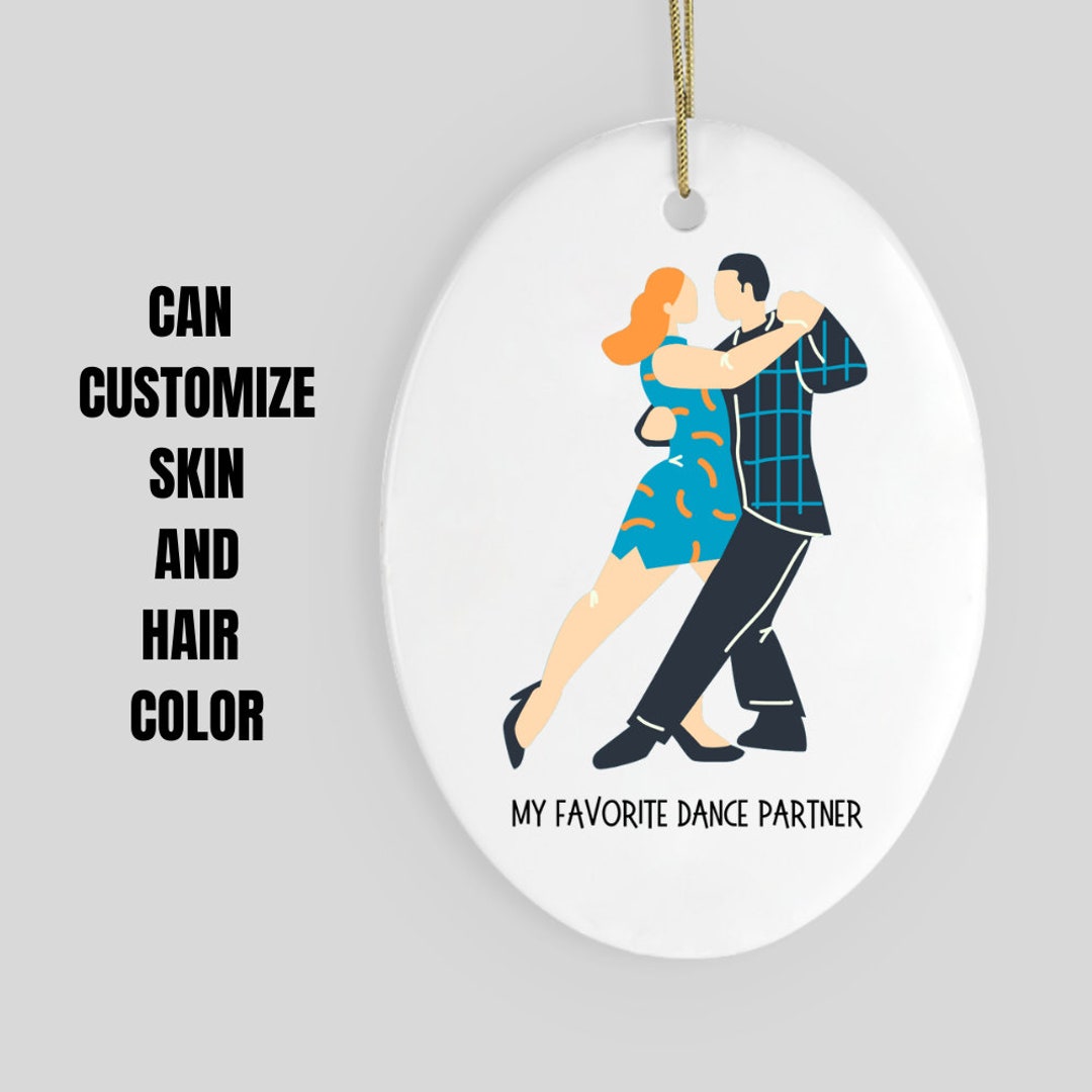 Personalized Dancing Partner Ornament - Partner Dance Ornament - Dance ...