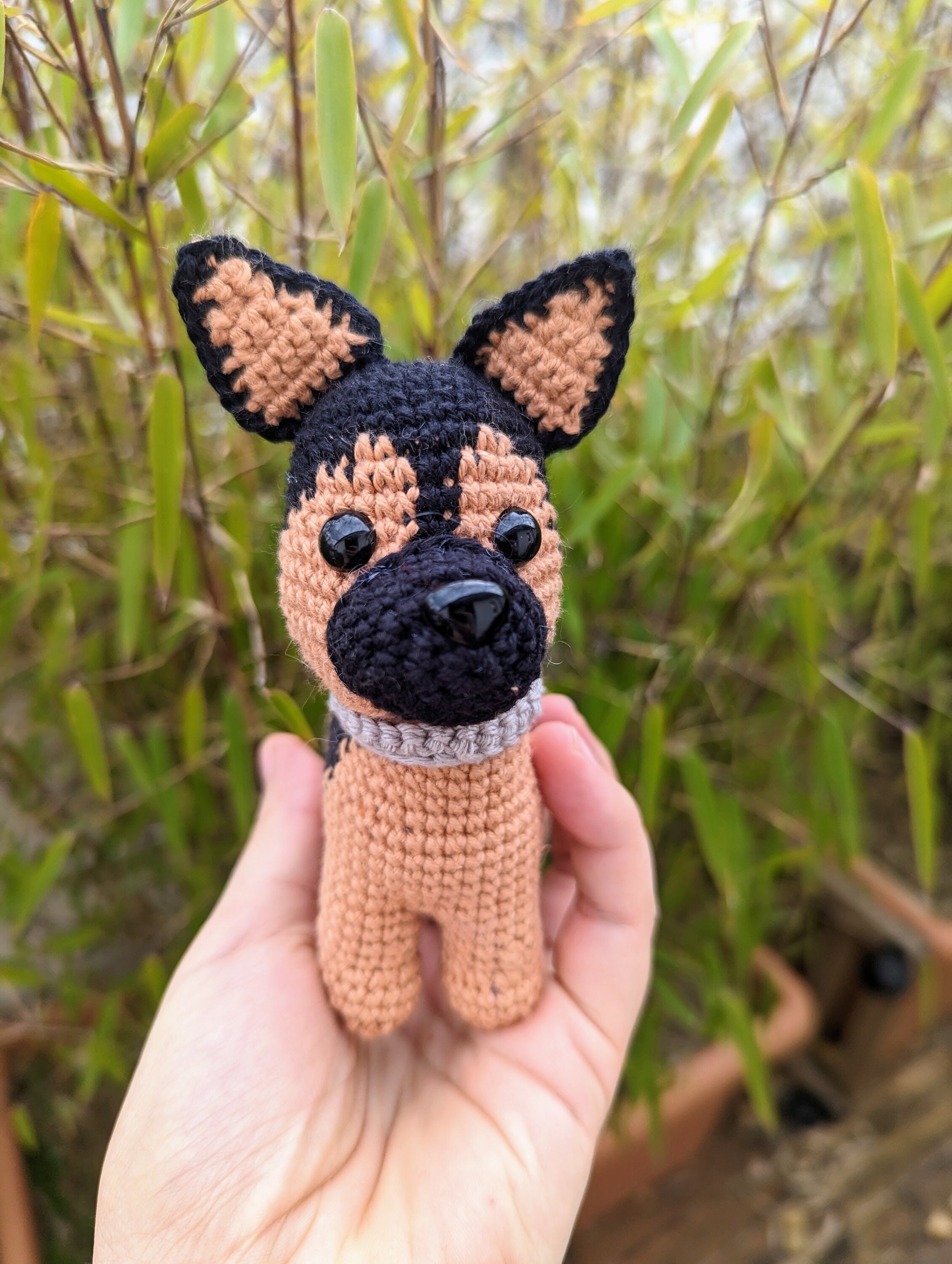 Crochet German Shepherd Amigurumi - Etsy
