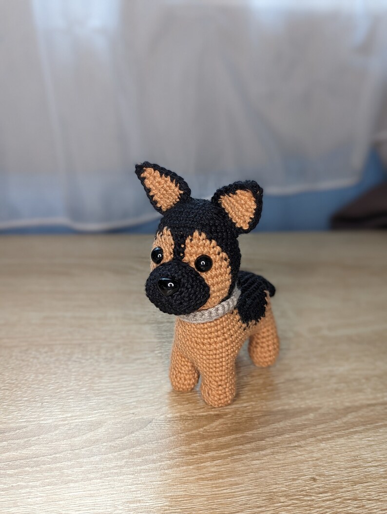 Crochet German Shepherd Amigurumi - Etsy