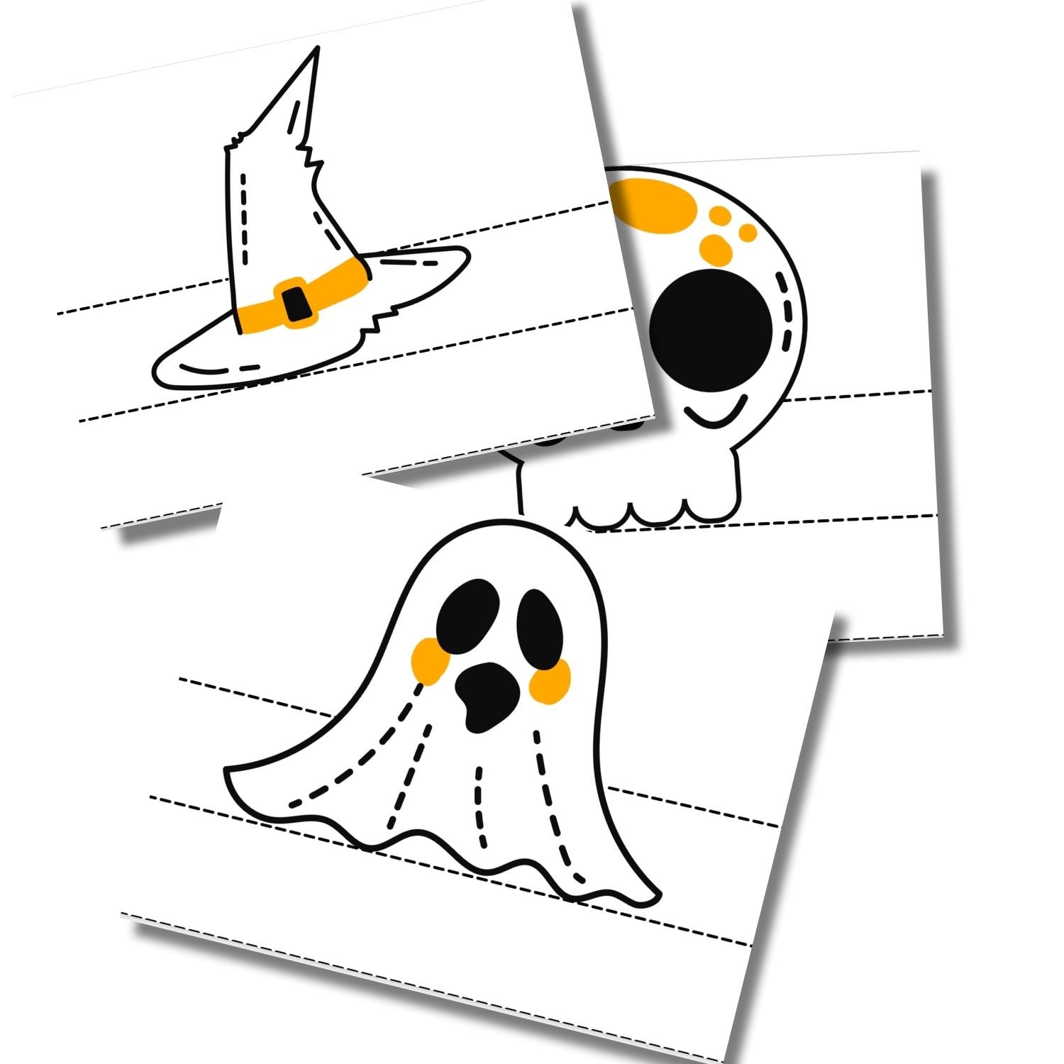 Printable Halloween Headbands, Printable Halloween Crowns, Halloween ...