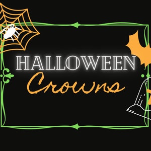 Printable Halloween Headbands, Printable Halloween Crowns, Halloween ...
