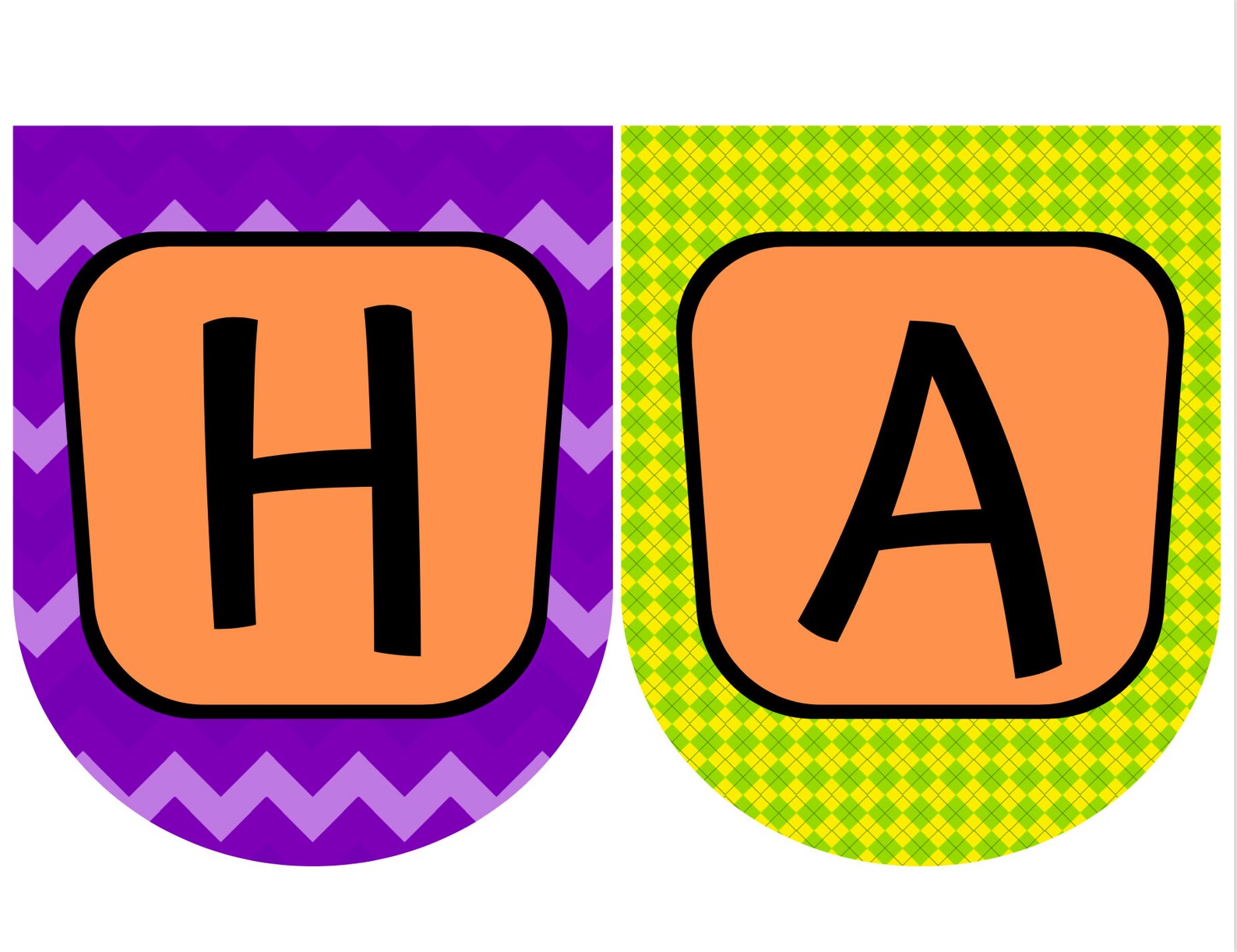 Printable Halloween Banner, Halloween Banner, Halloween Bunting ...