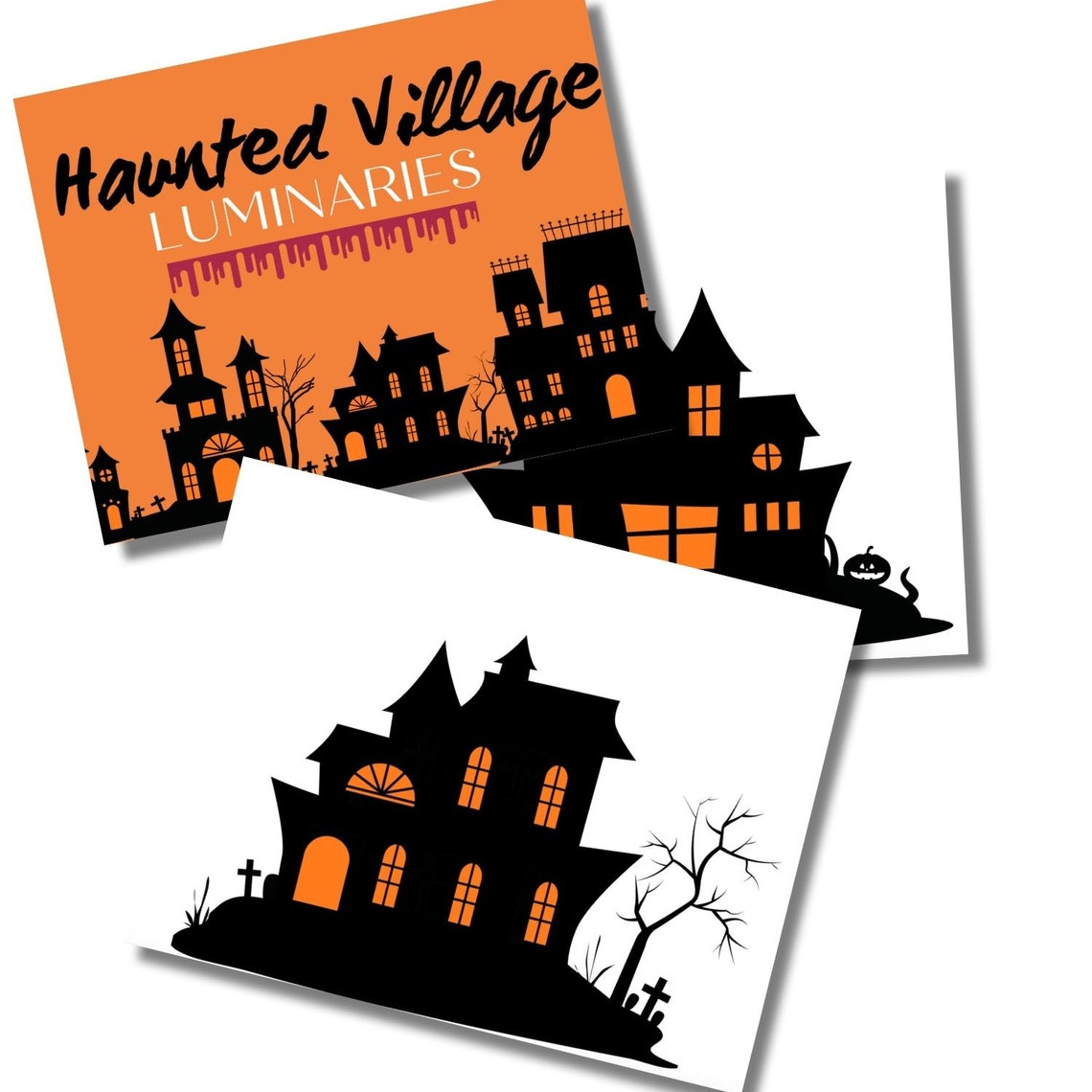 Printable Halloween Luminaries Printable Luminaries - Etsy Canada